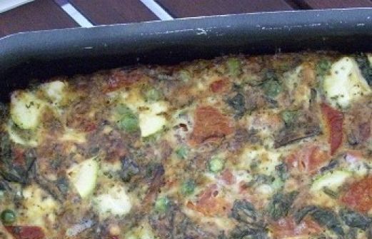 Συνταγή: Καλοκαιρινή ομελέτα φούρνου - ZannetCooks