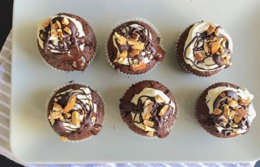 Συνταγή: Υπερ-σοκολατένια cupcakes, χωρίς αλεύρι