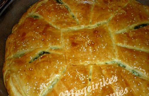 Συνταγή: Σπανακοτυρόπιτα εύκολη