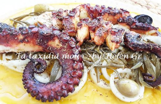 Συνταγή: Κρέμα Φάβας με Κρασάτο Χταπόδι - Fava, Yellow Split Pea with ...