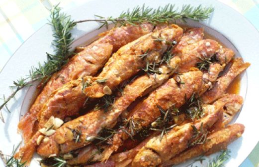 Συνταγή: Μπαρμπούνια τηγανιτά (Σαλαμίνα)