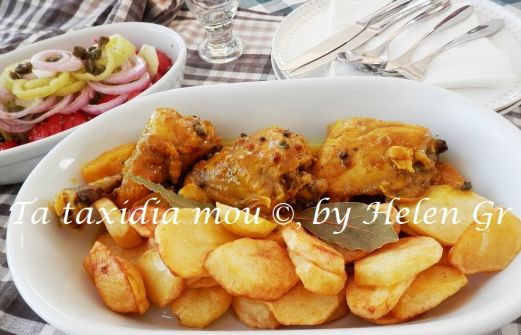 Συνταγή: Κοτόπουλο με Μπύρα και Κουρκουμά - Chicken Casserole with Beer ...