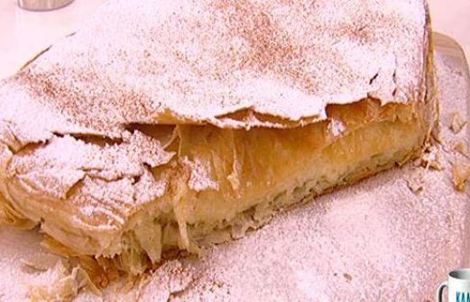 Συνταγή: Σερραϊκή μπουγάτσα με κρέμα