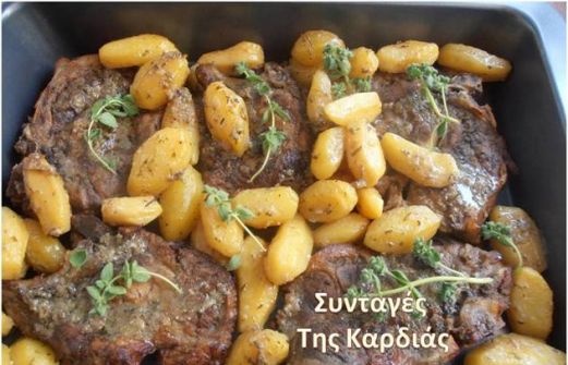 Συνταγή: Μπριζόλες λεμονάτες στον φούρνο