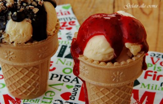 Συνταγή: ΠΑΓΩΤΟ ΚΡΕΜΑ ΒΑΝΙΛΙΑ // GELATO ALLA CREMA